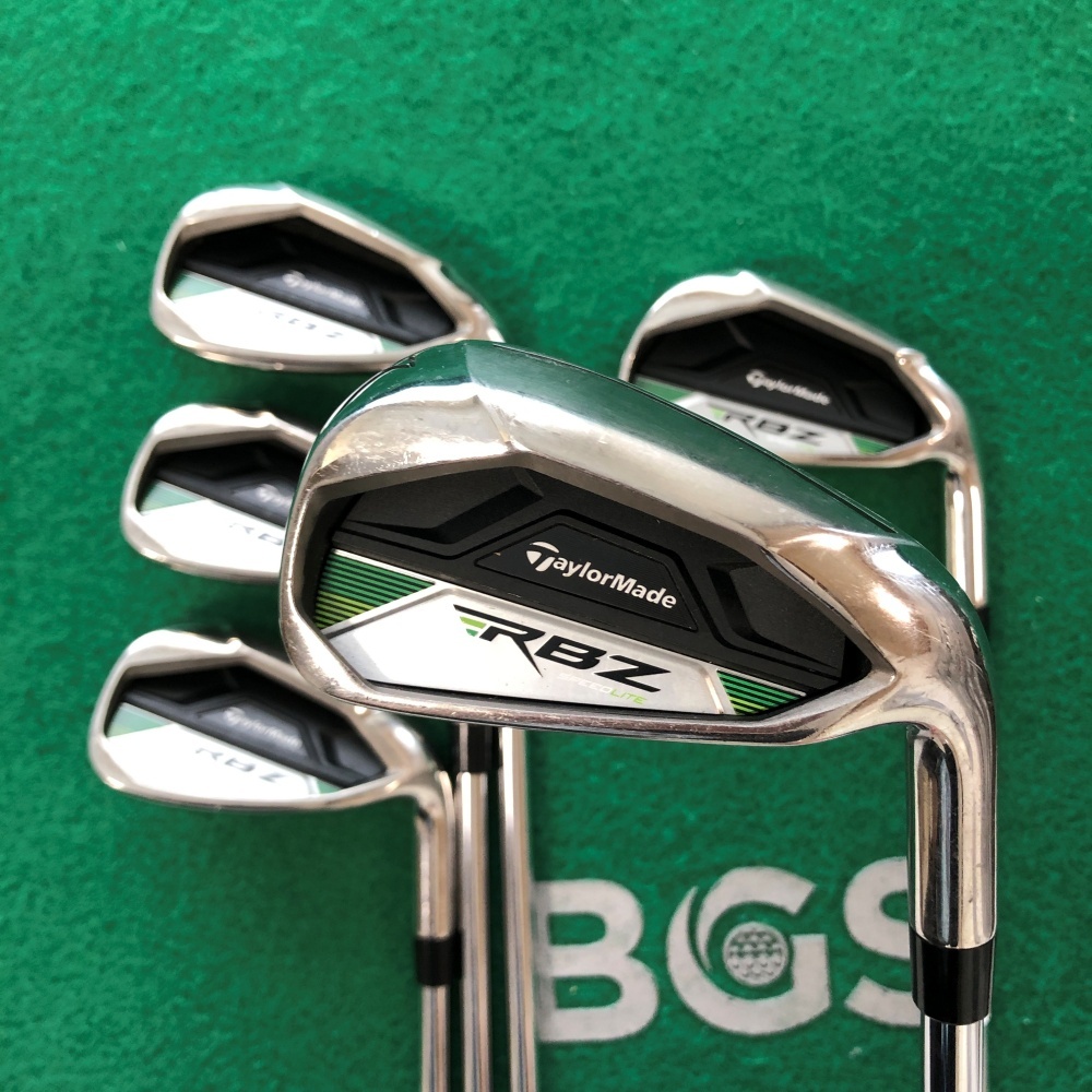 TaylorMade RBZ SPEED LITE Irons set 6-9,P Steel FlexS Used | Shopee ...