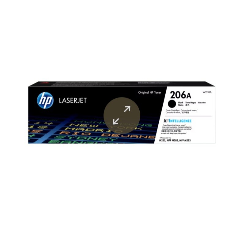 HP 206A LaserJet Toner Cartridge W2110A/W2111A/W2112A/W2113A | Shopee ...