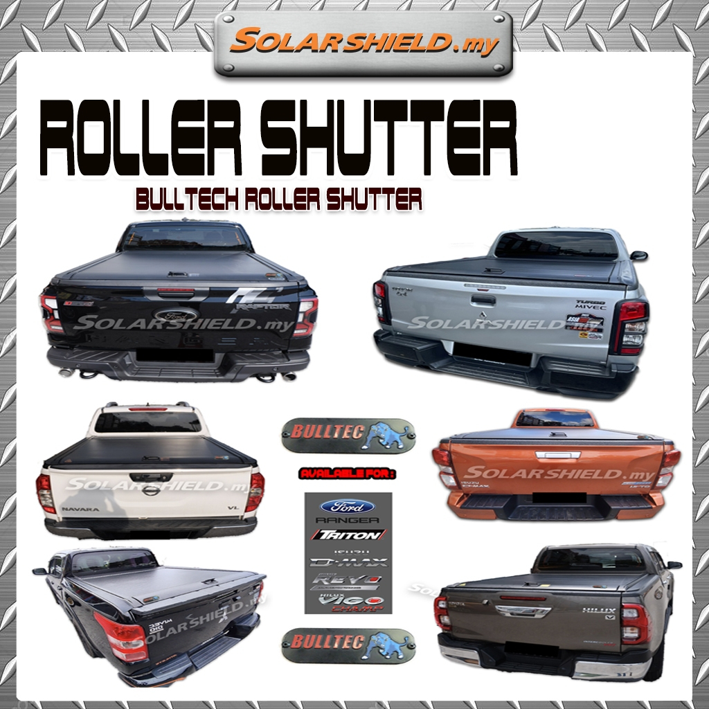 Bulltech Roller Shutter 2019-2023 4x4 Bulltech Roller Shutter Cover ...