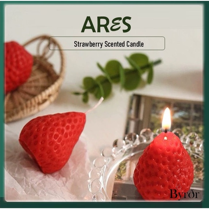ARES INS Style Strawberry Scented Candle Insta scented candle ...