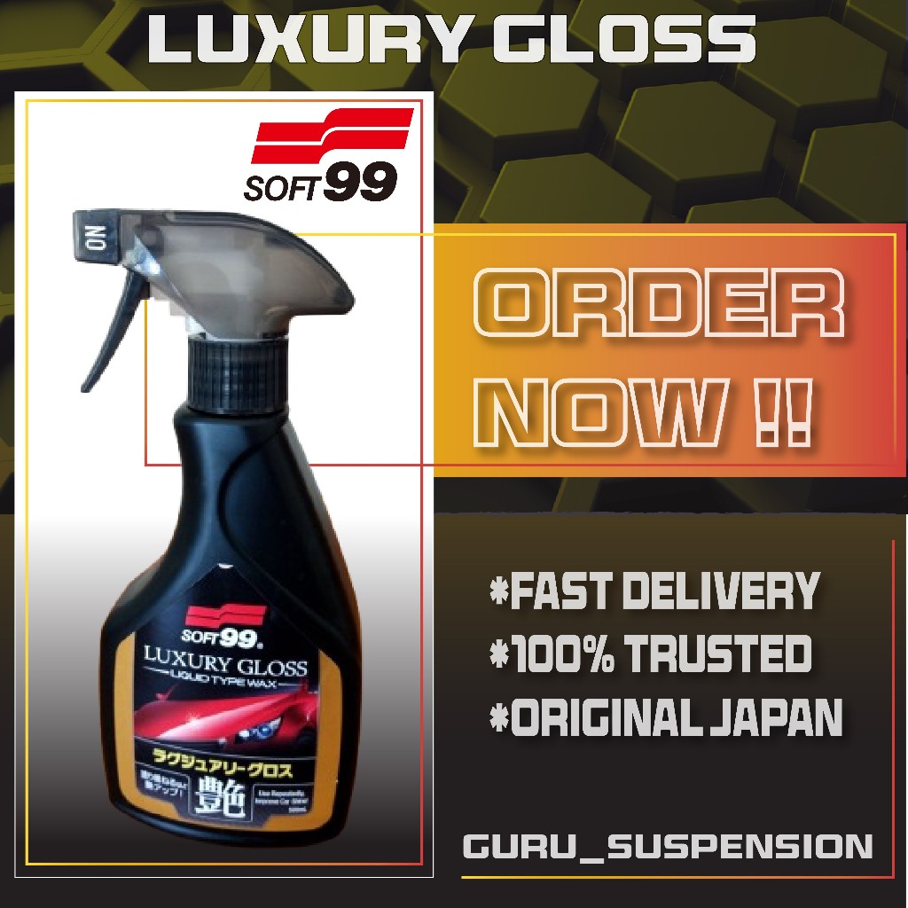 SOFT99 Luxury Gloss Spray Type Wax - (500ml) | Shopee Malaysia