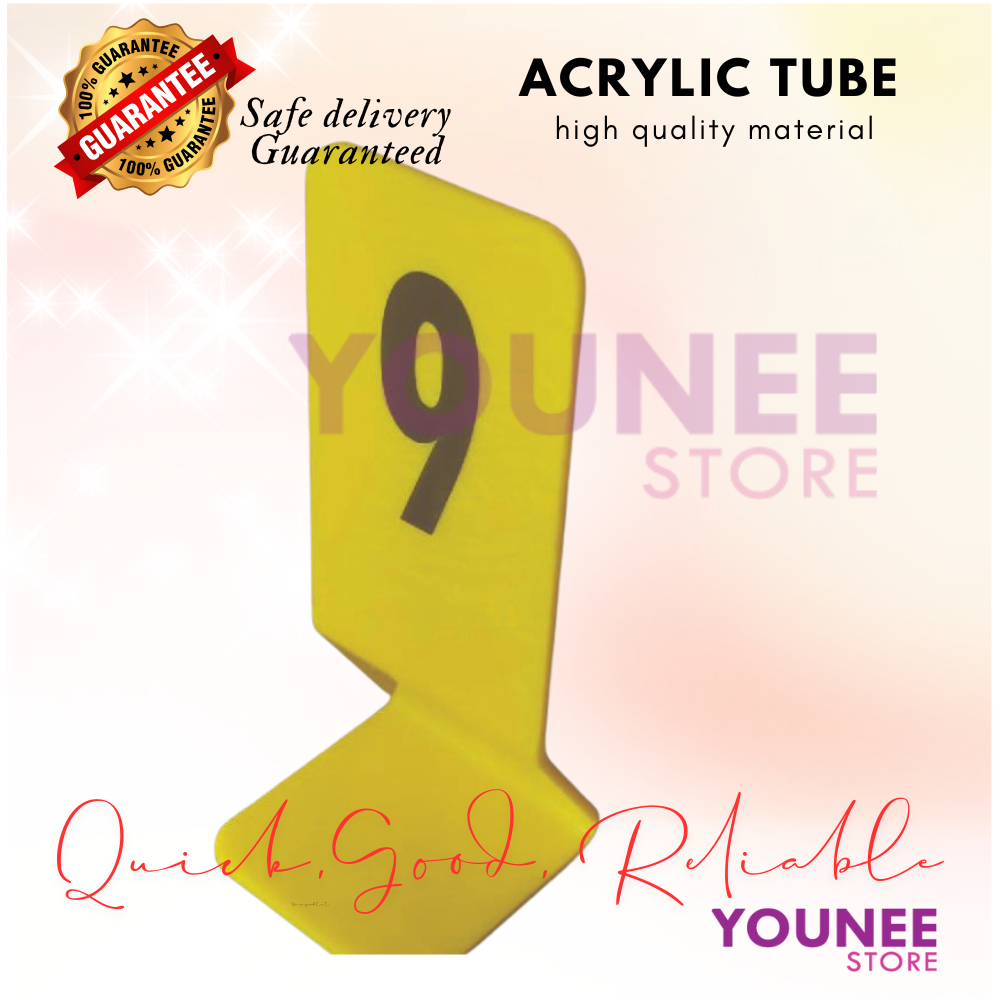 hawker table numbers, table no. restoran talbe numbers | Shopee Malaysia