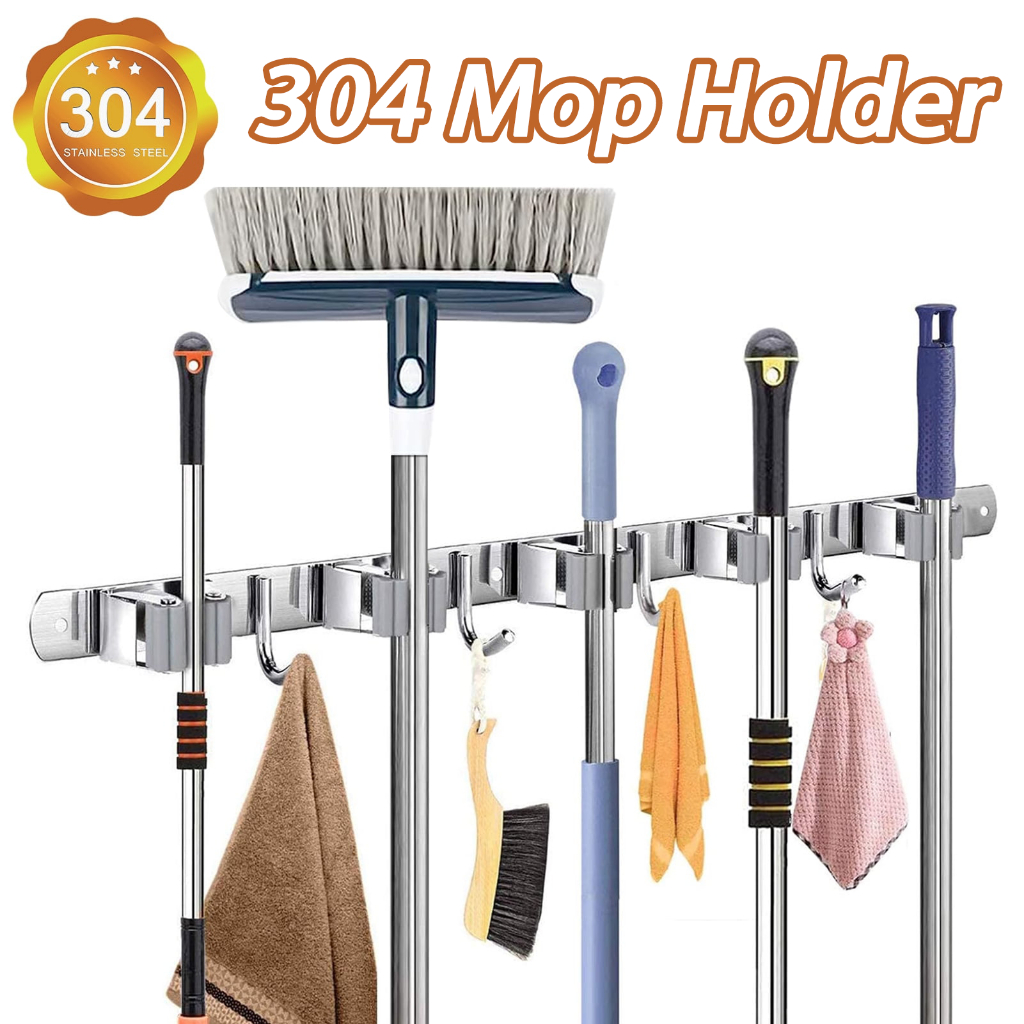 Stainless steel mop rack stainless steel hook stainless steel hanger ...