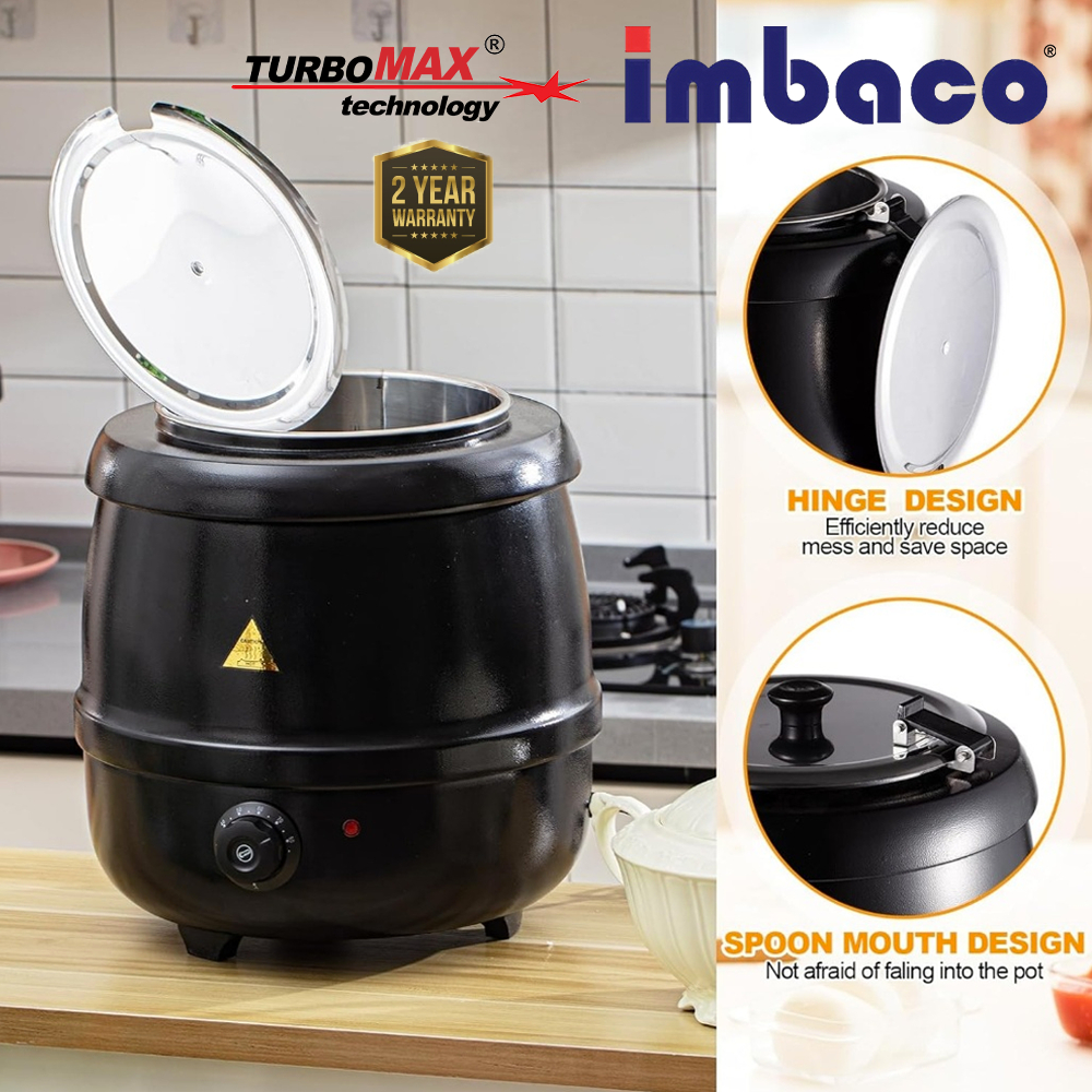 IMBACO 10L COMMERCIAL SOUP WARMER KETTLE WARMER PERIUK PEMANAS SUP ...