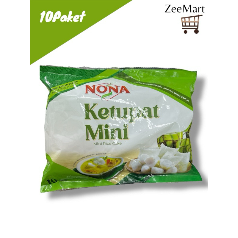 Ketupat Mini Nona 10 Paket (Mini Rice Cake) | Shopee Malaysia