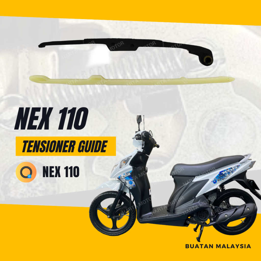 SUZUKI NEX 110 TENSIONAL GUIDE - NEX110 TIMING TENSIONER CHAIN GUIDE ...