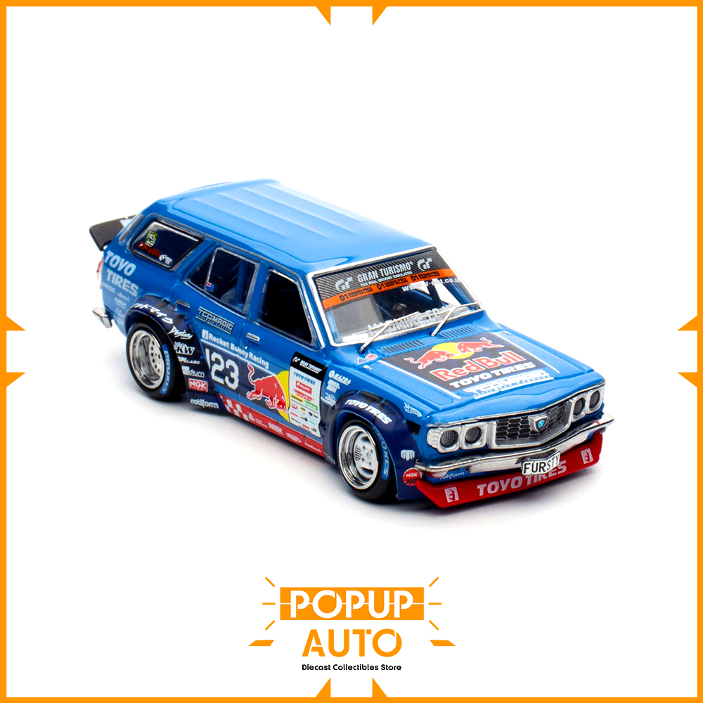 Inno64 1:64 Mad Mike 1976 Mazda RX3 Station Wagon Tokyo Auto Salon 2024 ...