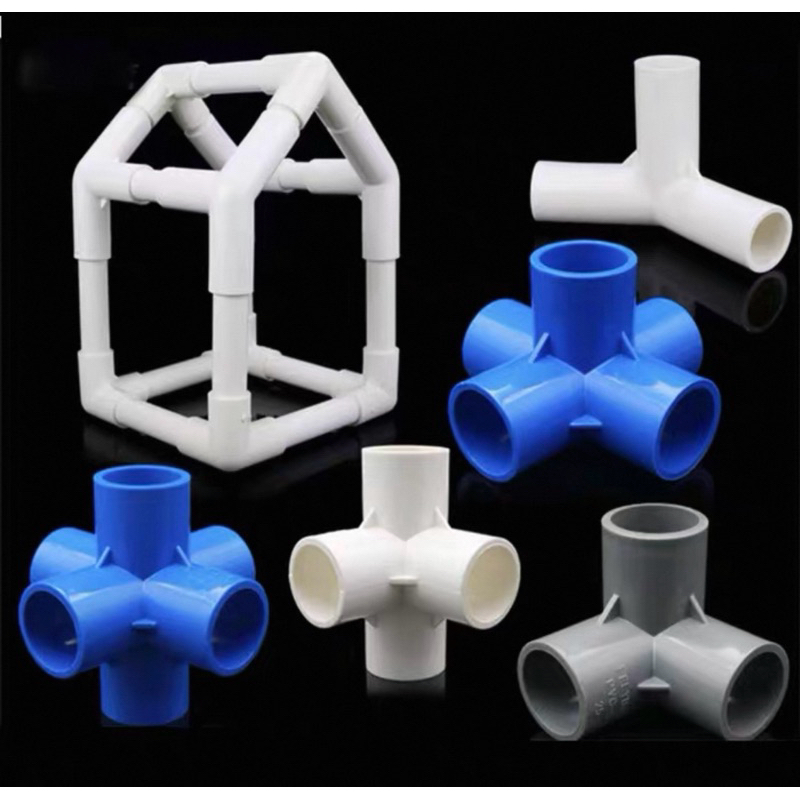 PVC Fitting Pipe Joint Connector 32mm Penyambung Paip DIY/Paip hidroponik | Shopee Malaysia