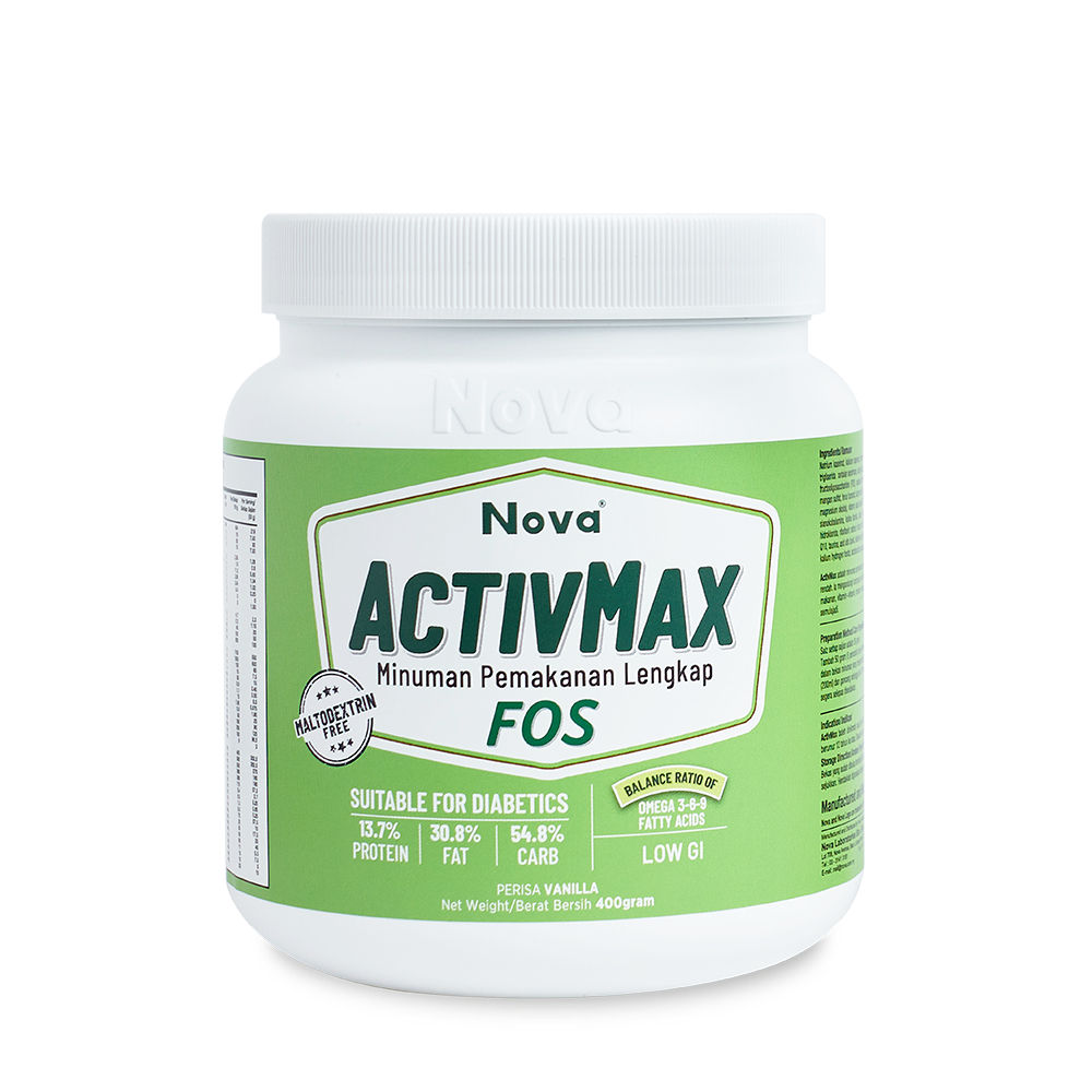 [Free Shaker] Nova Activmax FOS (400g) | Shopee Malaysia