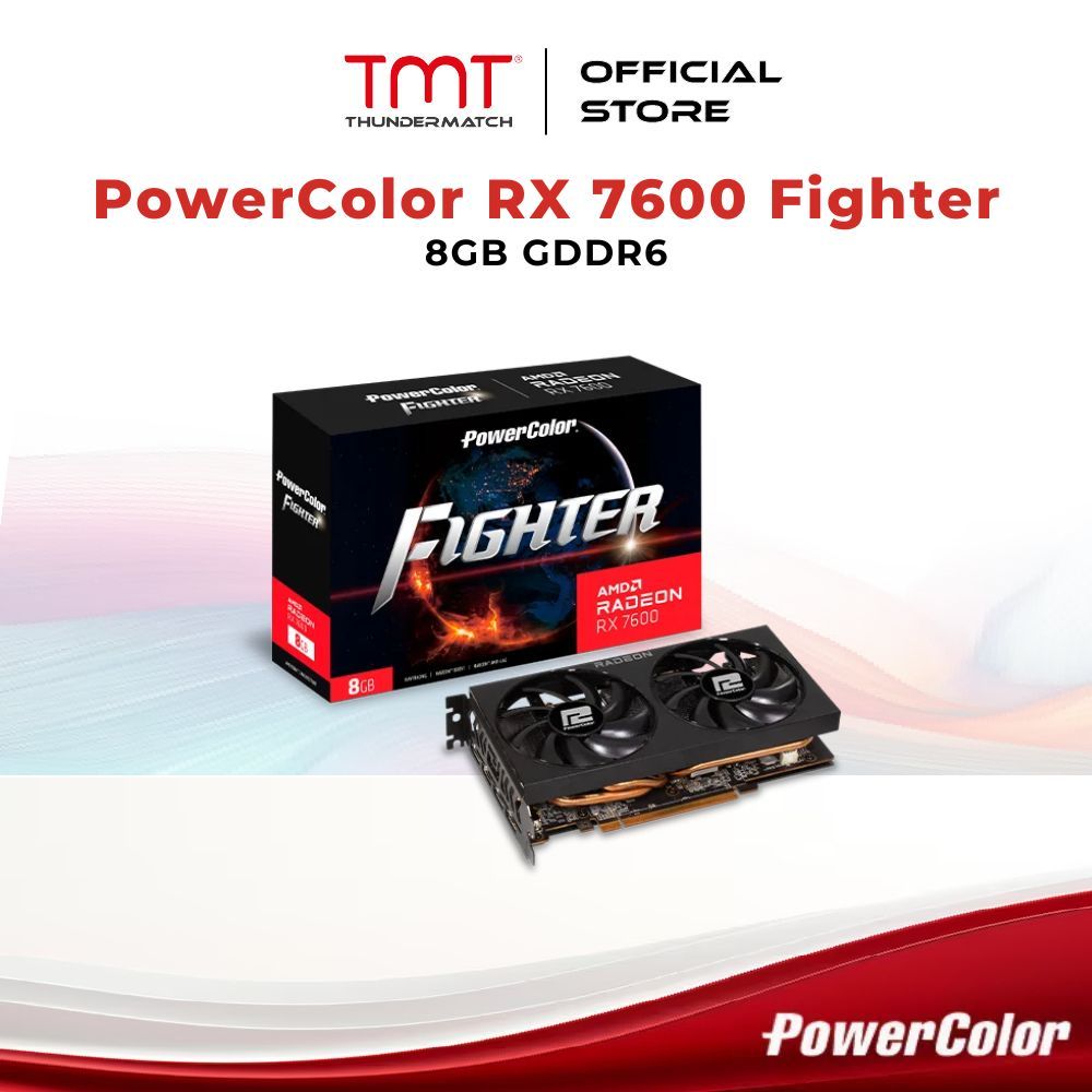 PowerColor Radeon RX 7600 Fighter | Shopee Malaysia