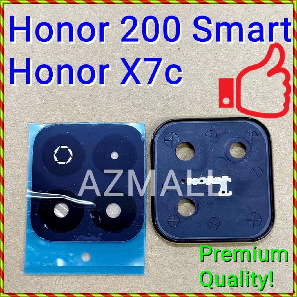 (Replace Crack Glass) NEW ORI Rear Camera Lens Cover with Frame for ...