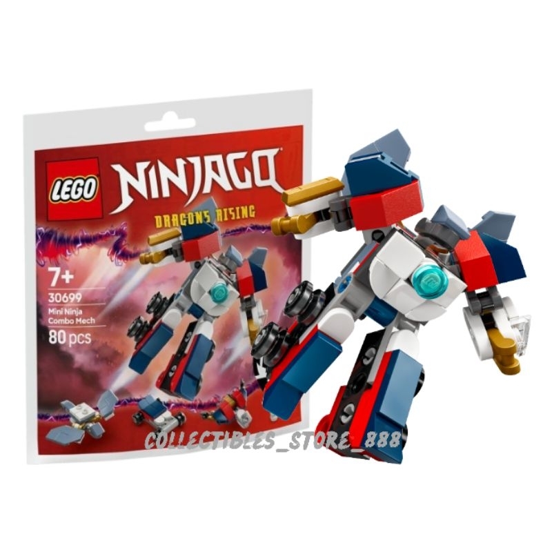 [Ready Stock] Lego 30699 Ninjago Dragons Rising 4 in 1 Mini Ninja Combo ...