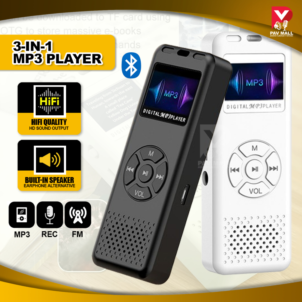 MP3 Music Player | Audio Media Players mp3 播放器 with External Speaker ...