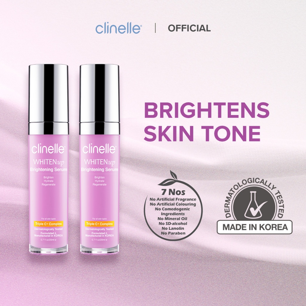 Clinelle Whitenup Brightening Serum 20ml Twin Pack - Lighten Skin ...