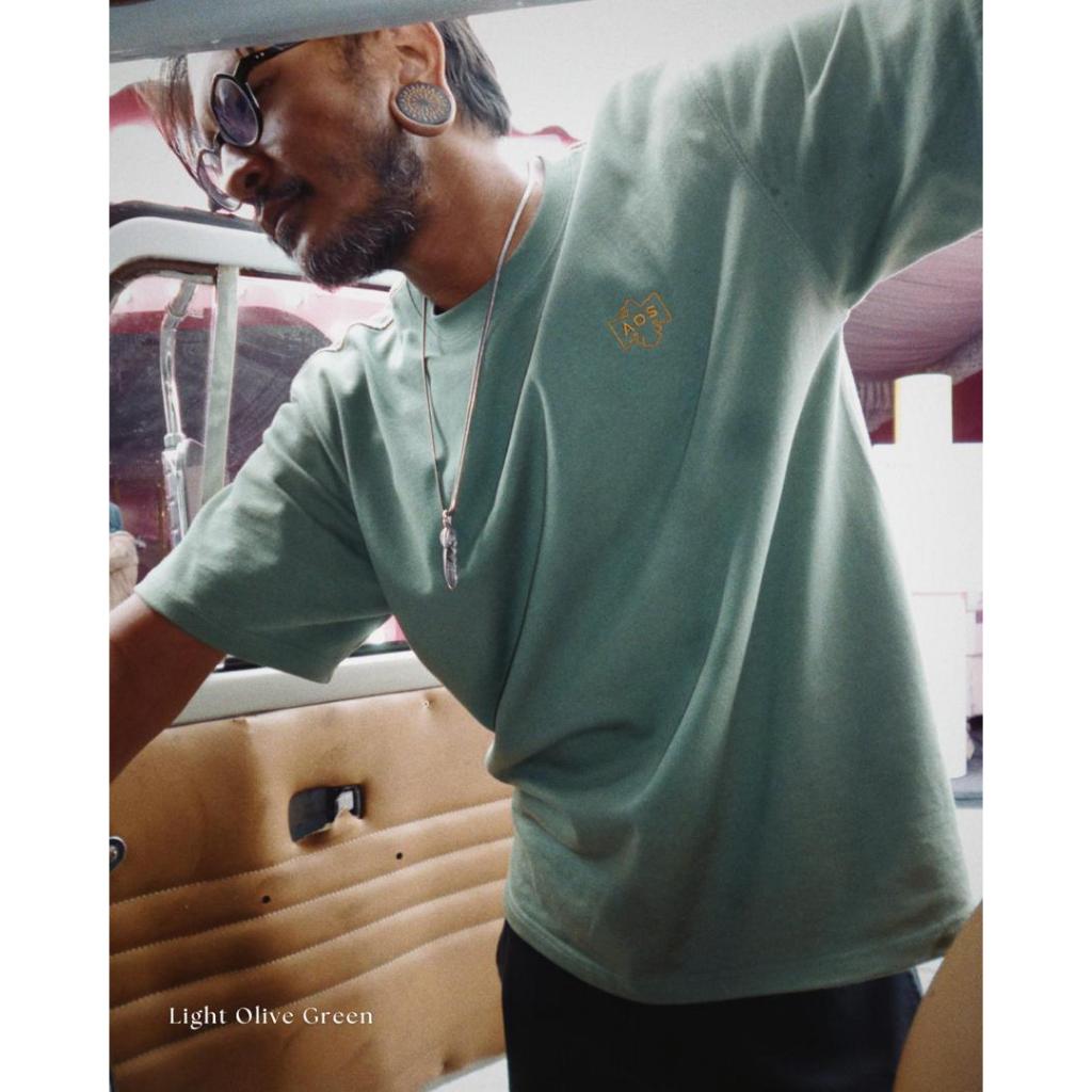 Chaos Essential Olive Green (Oversized) | Shopee Malaysia