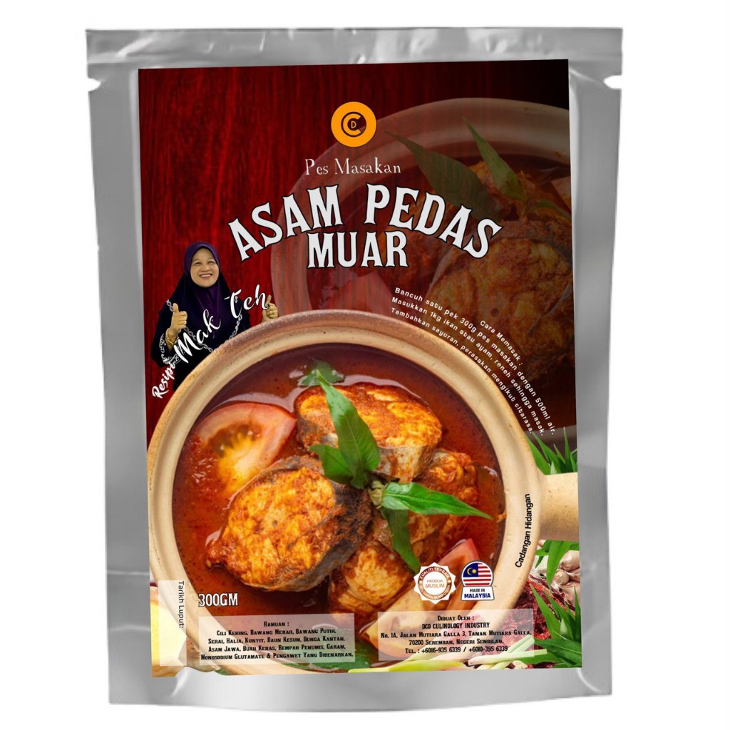 PES MASAKAN ASAM PEDAS MUAR 300G | Shopee Malaysia