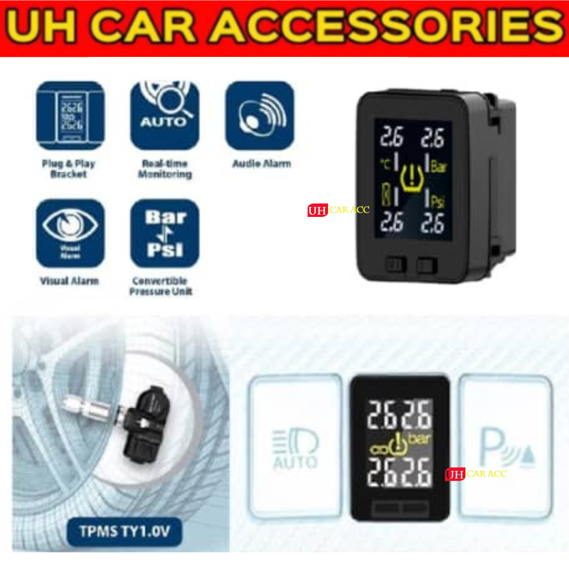 Toyota TPMS Internal Tire Sensor Pressure Monitoring System Wireless ...