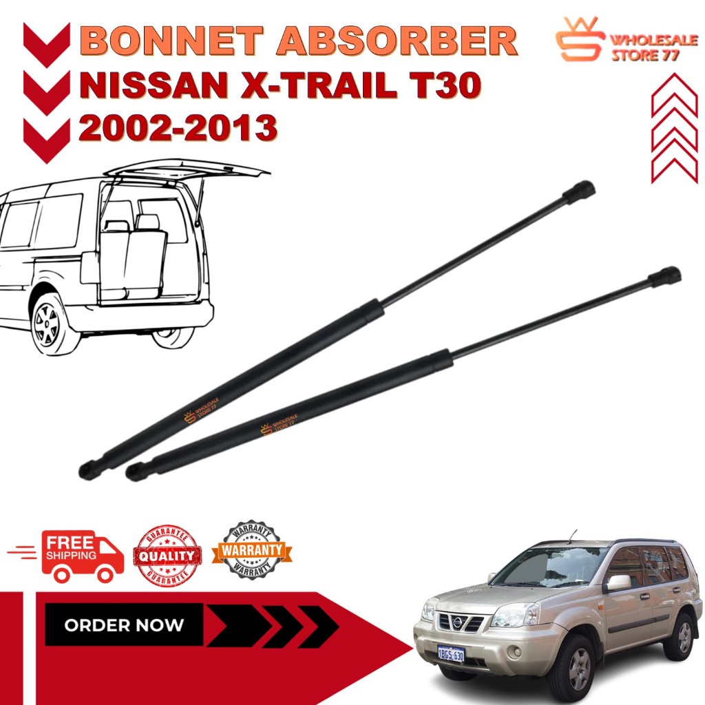 READY STOCK | Nissan X-Trail T30 2003 Rear Bonnet Damper Boot Absorber ...