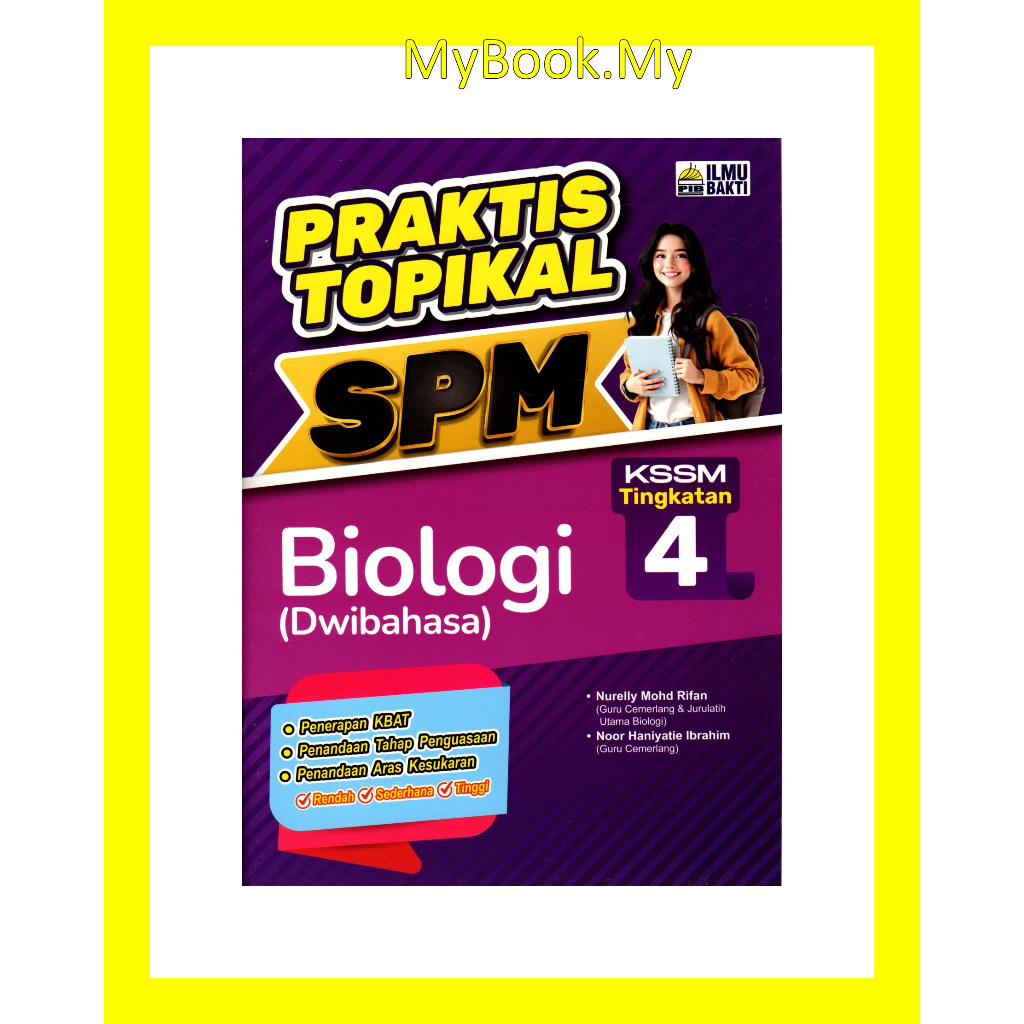*BARU* MyB Buku Latihan : Biologi Biology - Praktis Topikal Tingkatan 4 KSSM (Ilmu Bakti ...