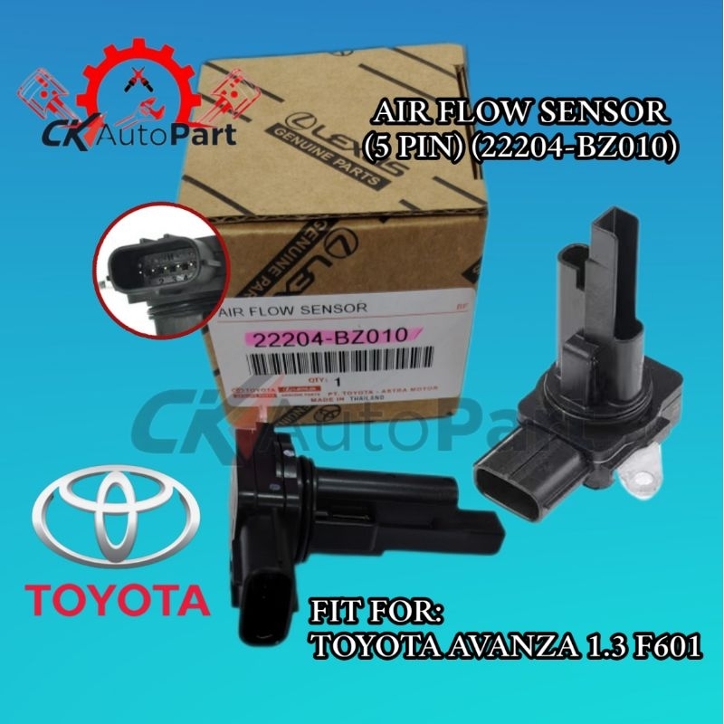 TOYOTA AVANZA 1.3 F601 AIR FLOW SENSOR (5 PIN) (22204-BZ010) | Shopee ...