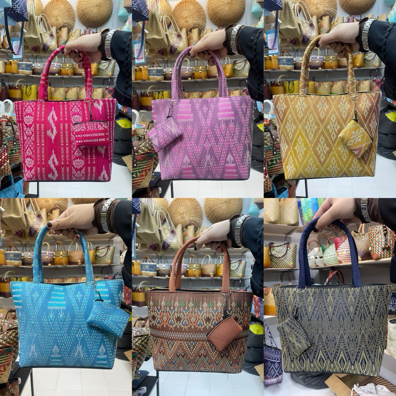 👜 BAG SONGKET THAILAND PREMIUM MEDIUM SIZE 💼 | Shopee Malaysia