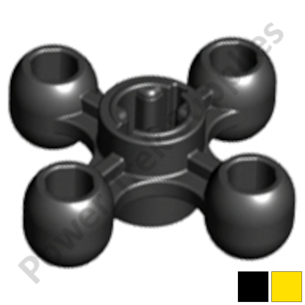 Lego Technic Compatible - Gear Knob Cog Wheel w/ Axle Hole ...