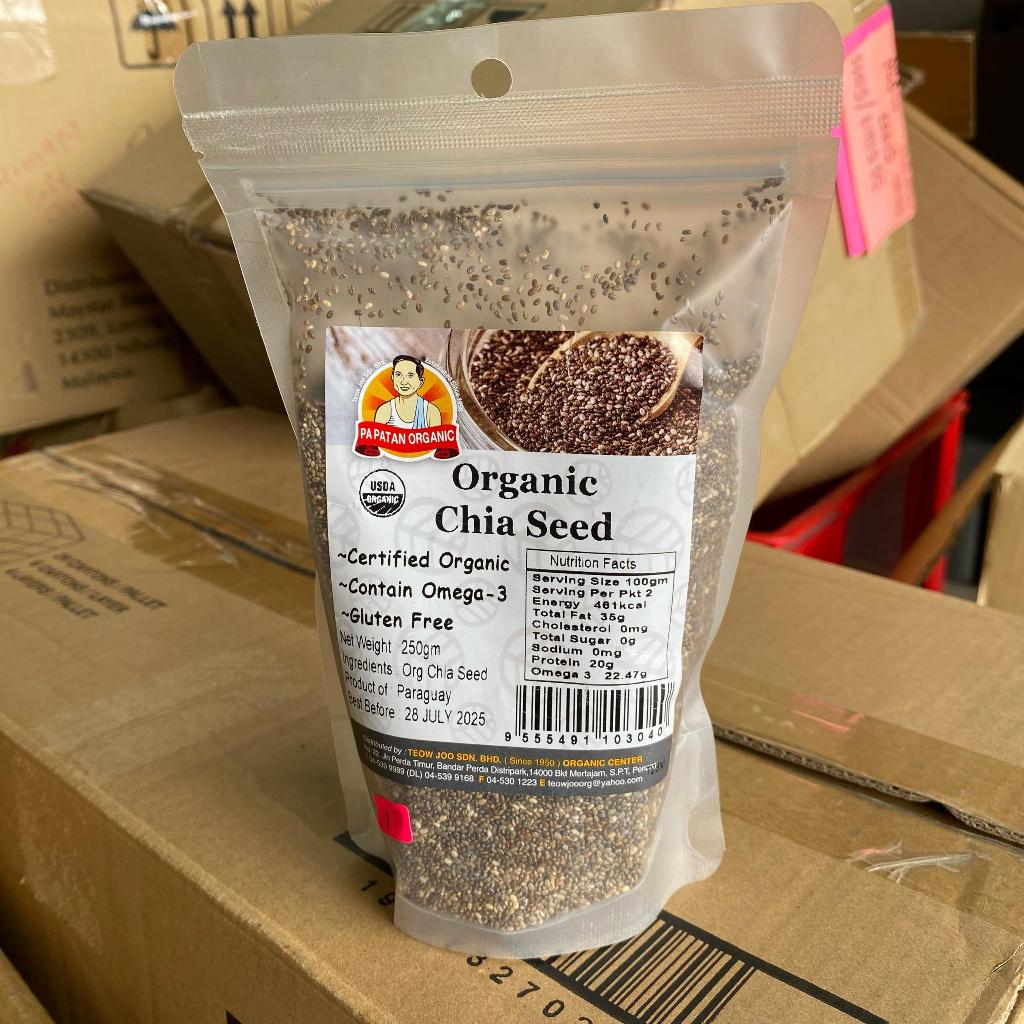 [SHORT EXP: 28/7/25] Teow Joo Organic Chia Seed 200g | Shopee Malaysia