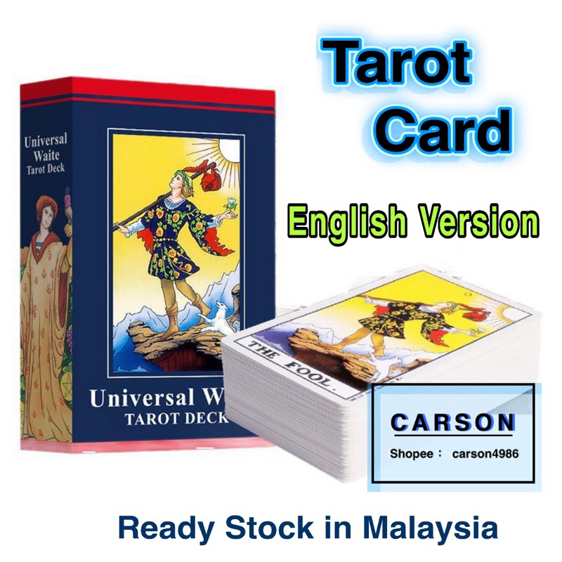 The Rider Waite Tarot Card English Version Meaning Tarot Deck With ...