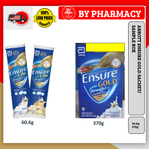 ABBOTT ENSURE GOLD 60.6G/ 370g /400g/ ZERO SUCROSE 400G | Shopee Malaysia
