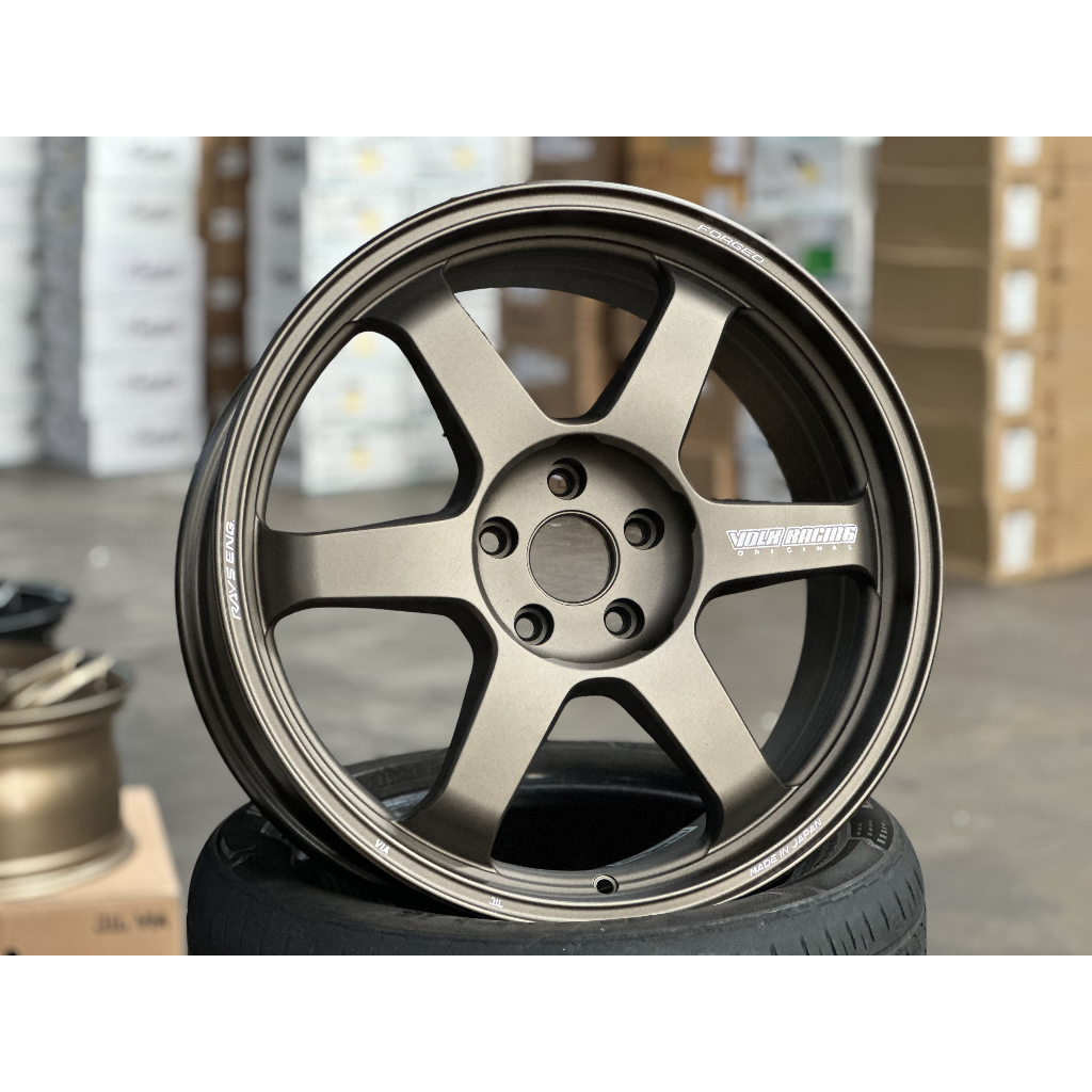 NEW 19X8.5J Rays Volk Racing TE37 Ultra M Spec Rim (set of 4) Bronze ...