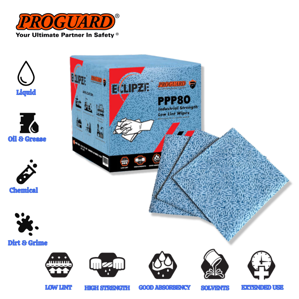Heavy Duty Industrial Factory High Strength Wipes Low Lint Cleaning ...