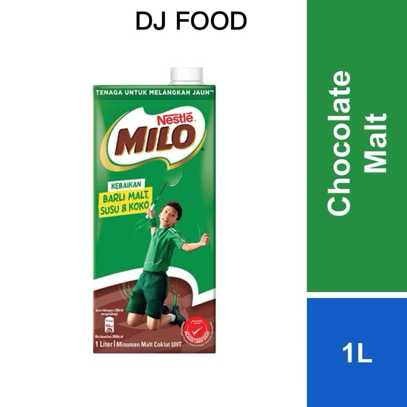 (Unit) Milo UHT 1L Kotak Choclate Malt | Shopee Malaysia
