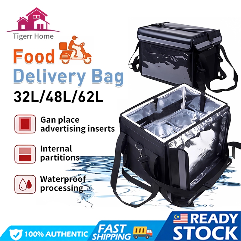 Oo-Food delivery bag motorcycle 32L/48L/62L WaterProof Thermal Bag ...
