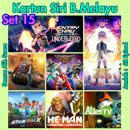 PENDRIVE MOVIE | SIRIDUB CARTOON COLLECTION | PENDRIVE KARTUN KANAK-KANAK 2025 | SET 5C | Shopee ...