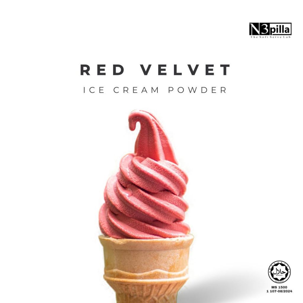 N3 Red Velvet Soft Serve Ice Cream Mix 1KG | Shopee Malaysia