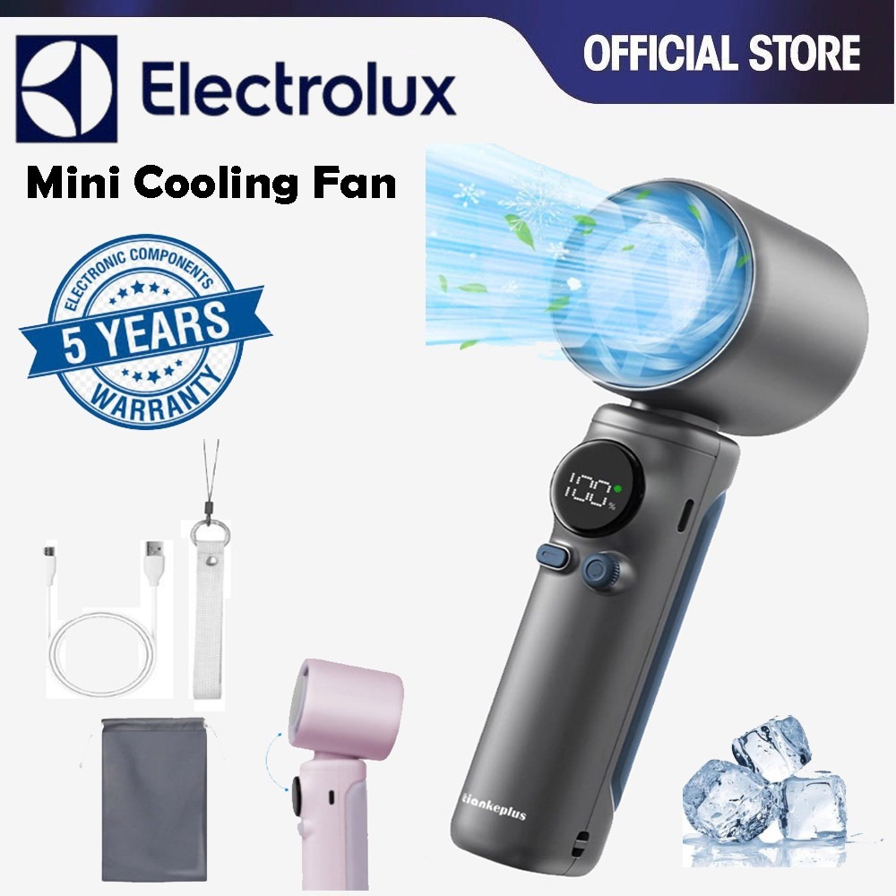 Electrolux Fan Small Pro Portable Turbo Fan Small 100X Handheld Kipas ...