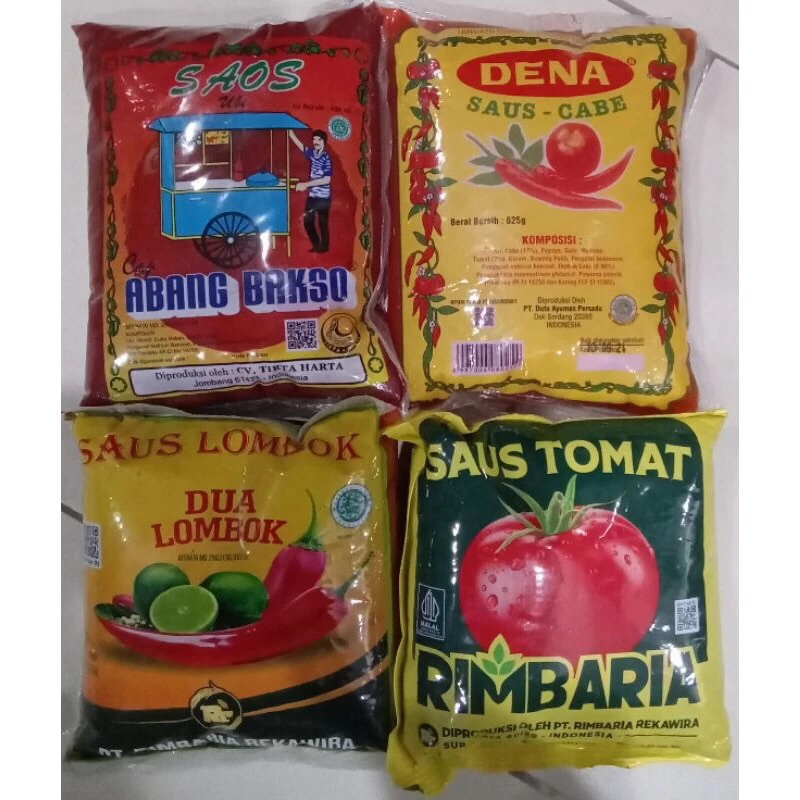 🌶🍅SAUS KHAS INDONESIA PAKET_👉🏼CAP ABANG BAKSO👉🏼DENA👉🏼TRADISIONAL👉🏼 ...