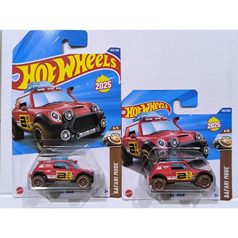 Hot Wheels Lil Roar (Mini Cooper) - Case K & L 2025 | Shopee Malaysia