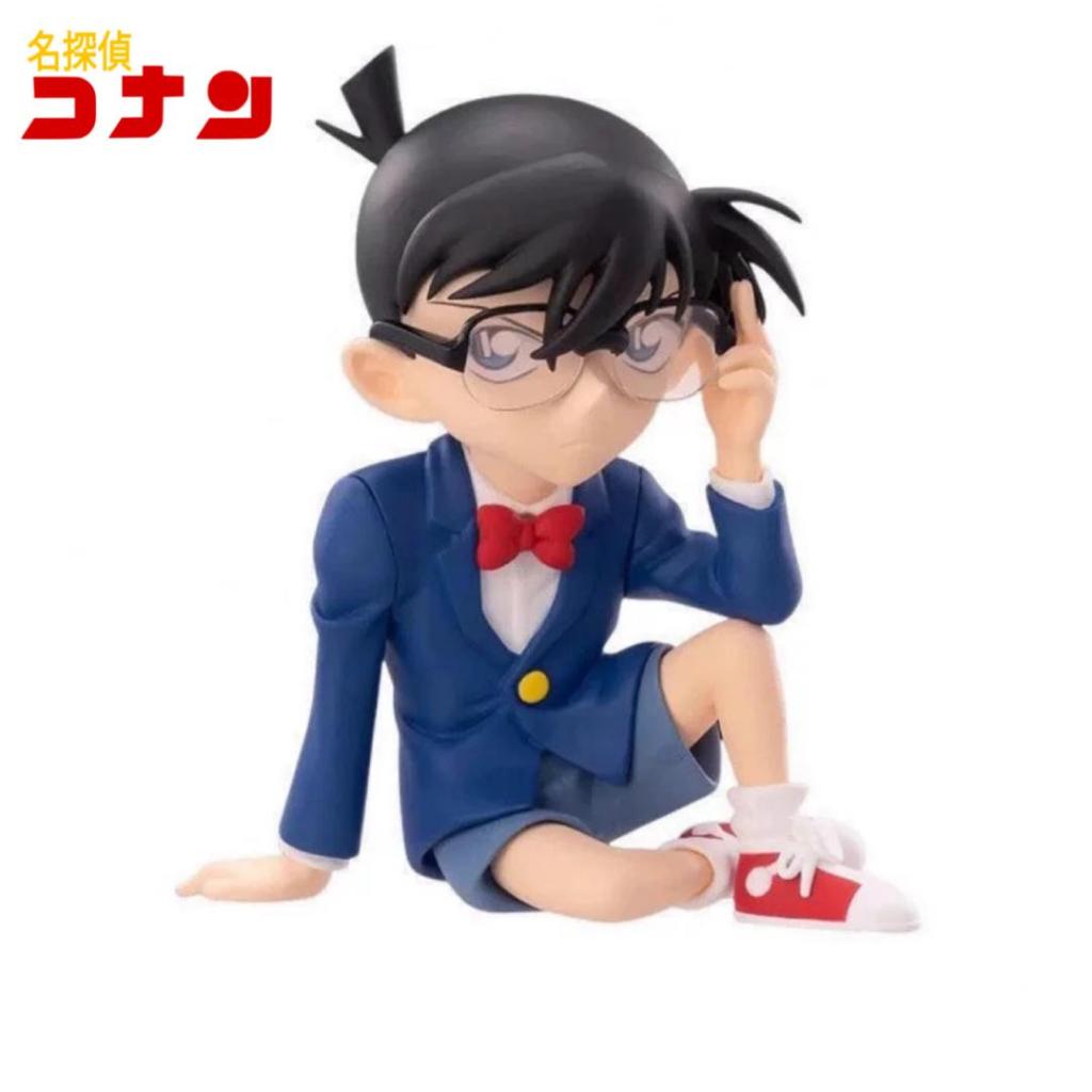 Detective Conan Conan Edogawa Sitting Pose 8cm Action Figure Decoration ...