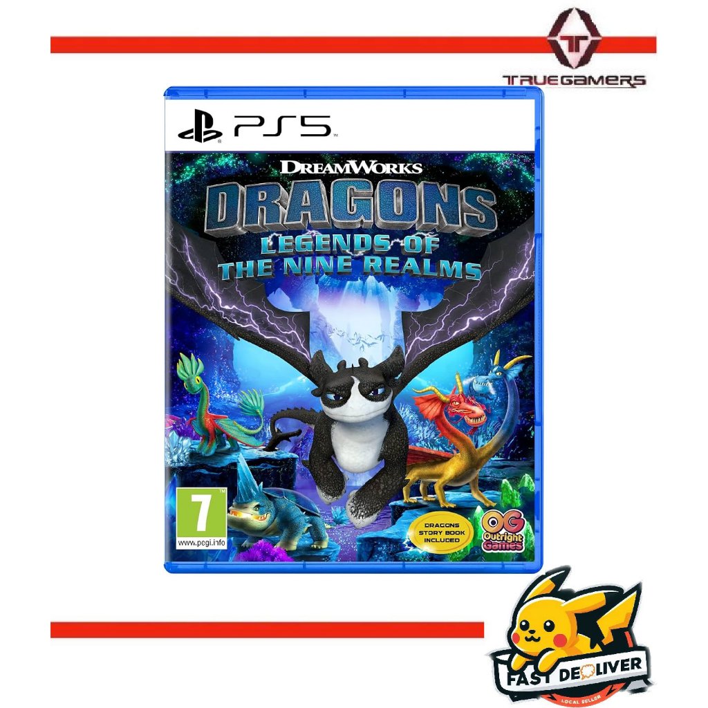 PS5 Dreamworks Dragons Legends of The Nine Realms - R2 CHI/ENG | Shopee ...