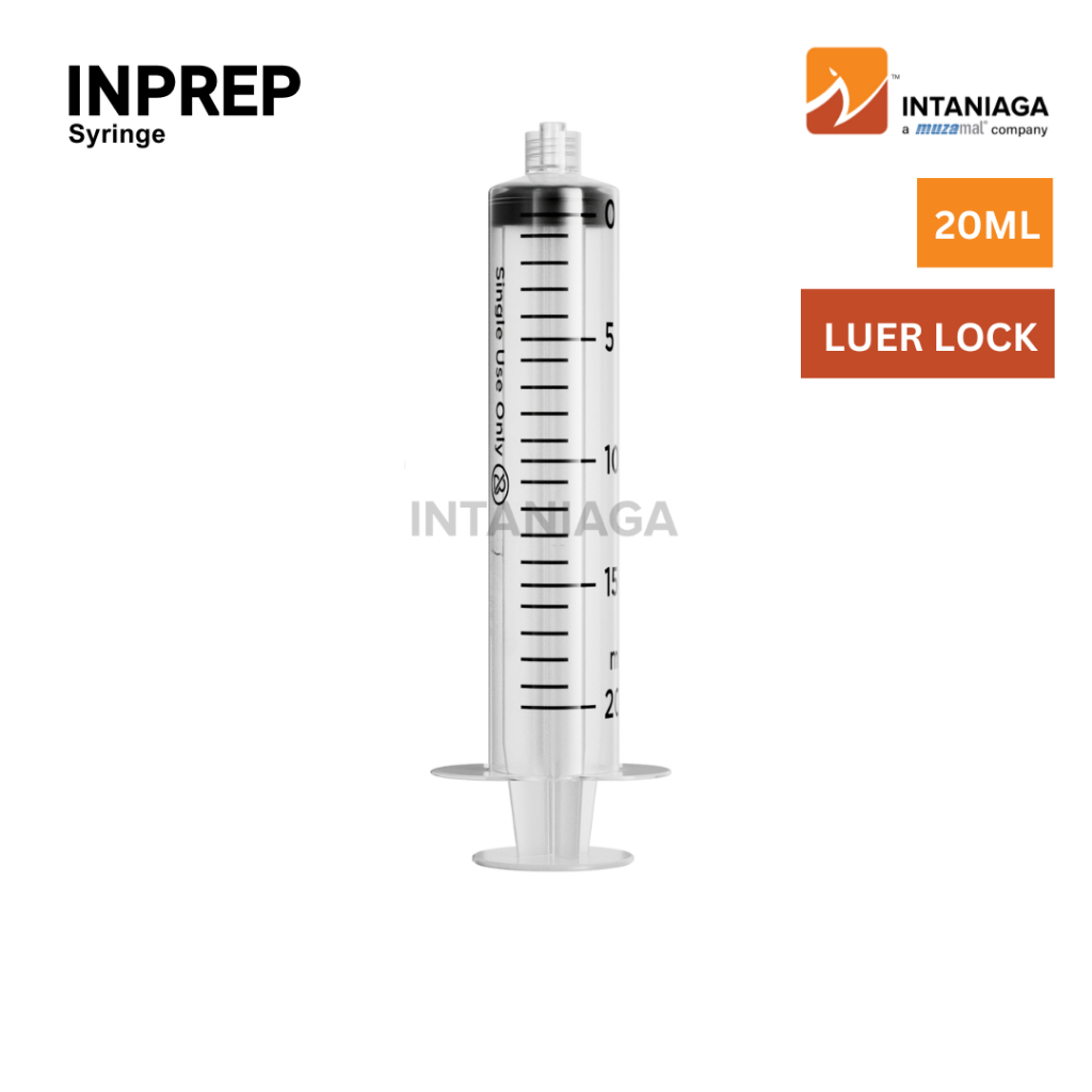 Picagari Syringe 20ml Luer Lock | Individually Wrapped 50 pcs/box ...
