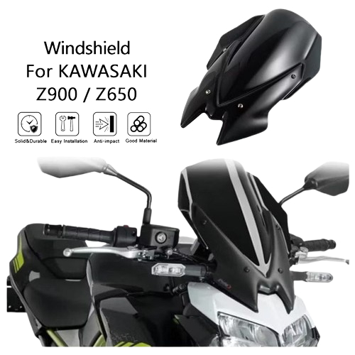 EMS Windshield Motorcycle Kawasaki Modenas Z900/Z650 2021-2025yrs ...