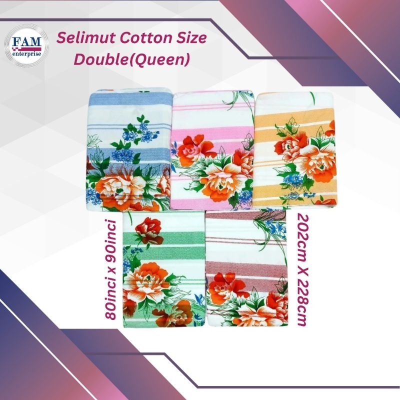 Selimut Legend/ Selimut Double Saiz Queen 80 inches × 90 inches ...