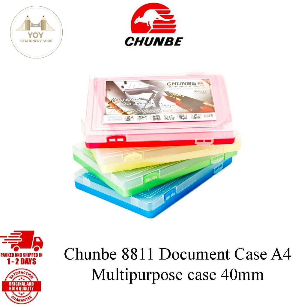 Chunbe 8811 Document Case A4 Multipurpose case 40mm | Shopee Malaysia