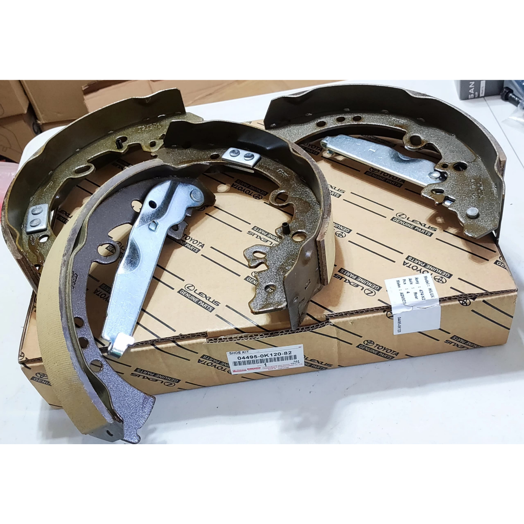 TOYOTA HILUX KUN25 BRAKE SHOE KUN26 GUN125 REAR GUN126 VIGO REVO ROCCO ...