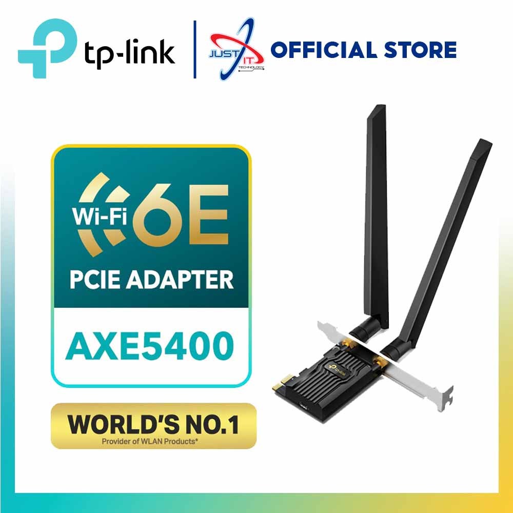 TP-LINK ARCHER TXE72E AXE5400 WI-FI 6E BLUETOOTH 5.3 PCIE ADAPTER | Shopee Malaysia