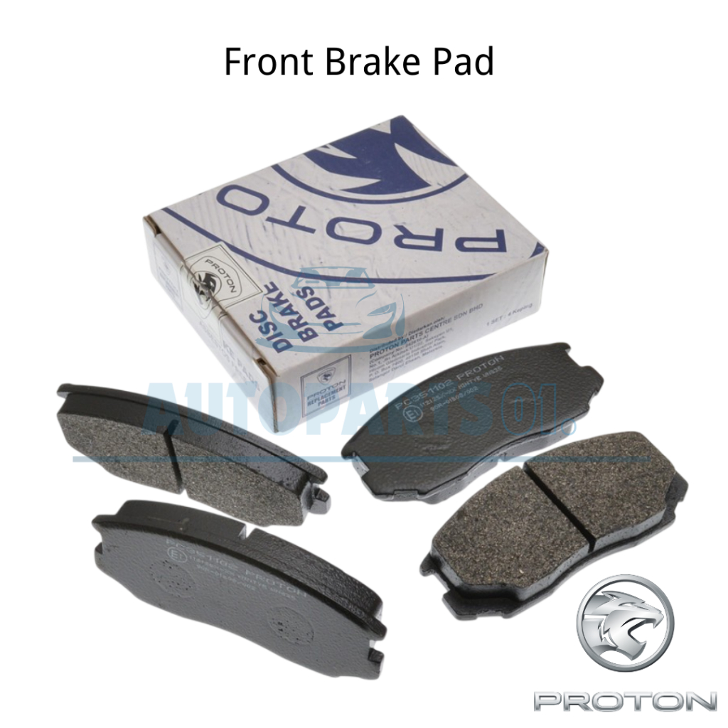 Proton Front Disc Brake Pad for Proton Saga 12V / Iswara / Wira ...