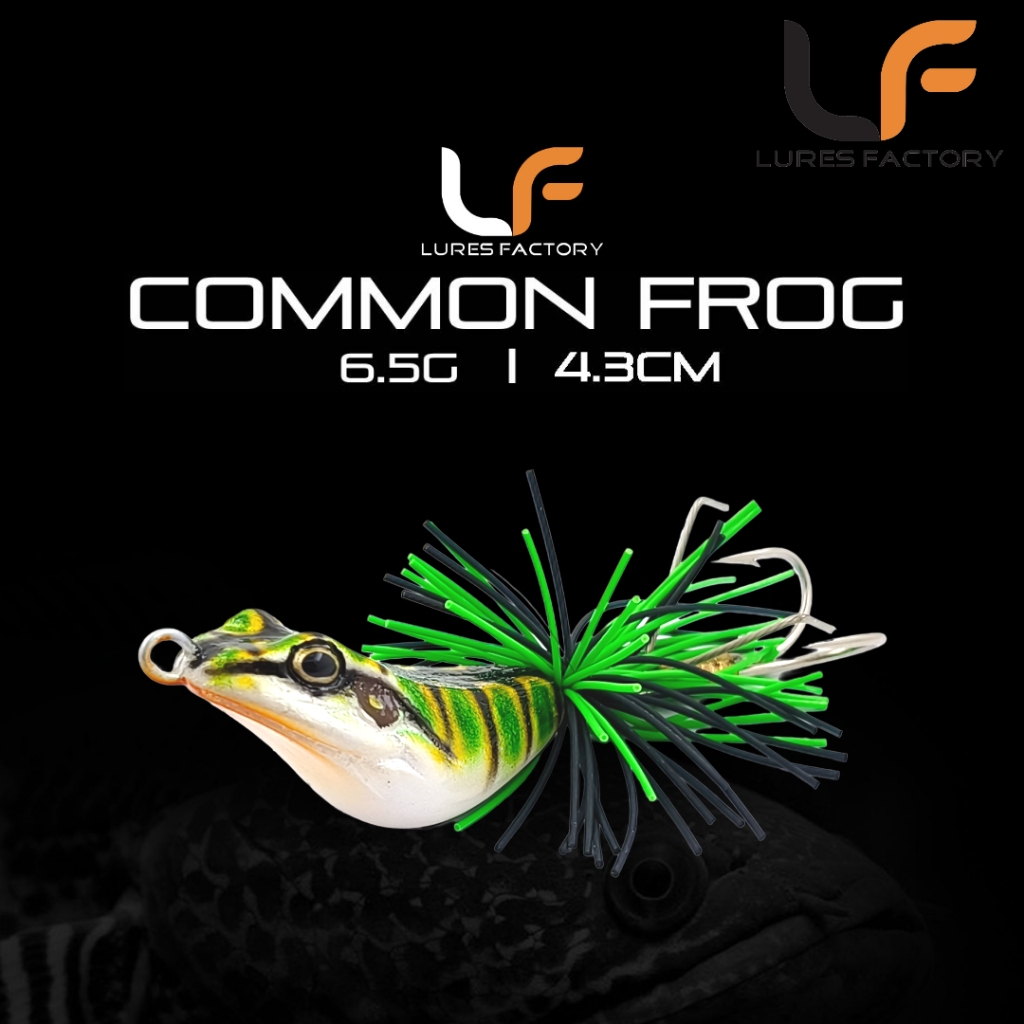 LURESFACTORY - TR COMMON FROG 4.3cm 6.5g HARDBODY LURE TOPWATER ...