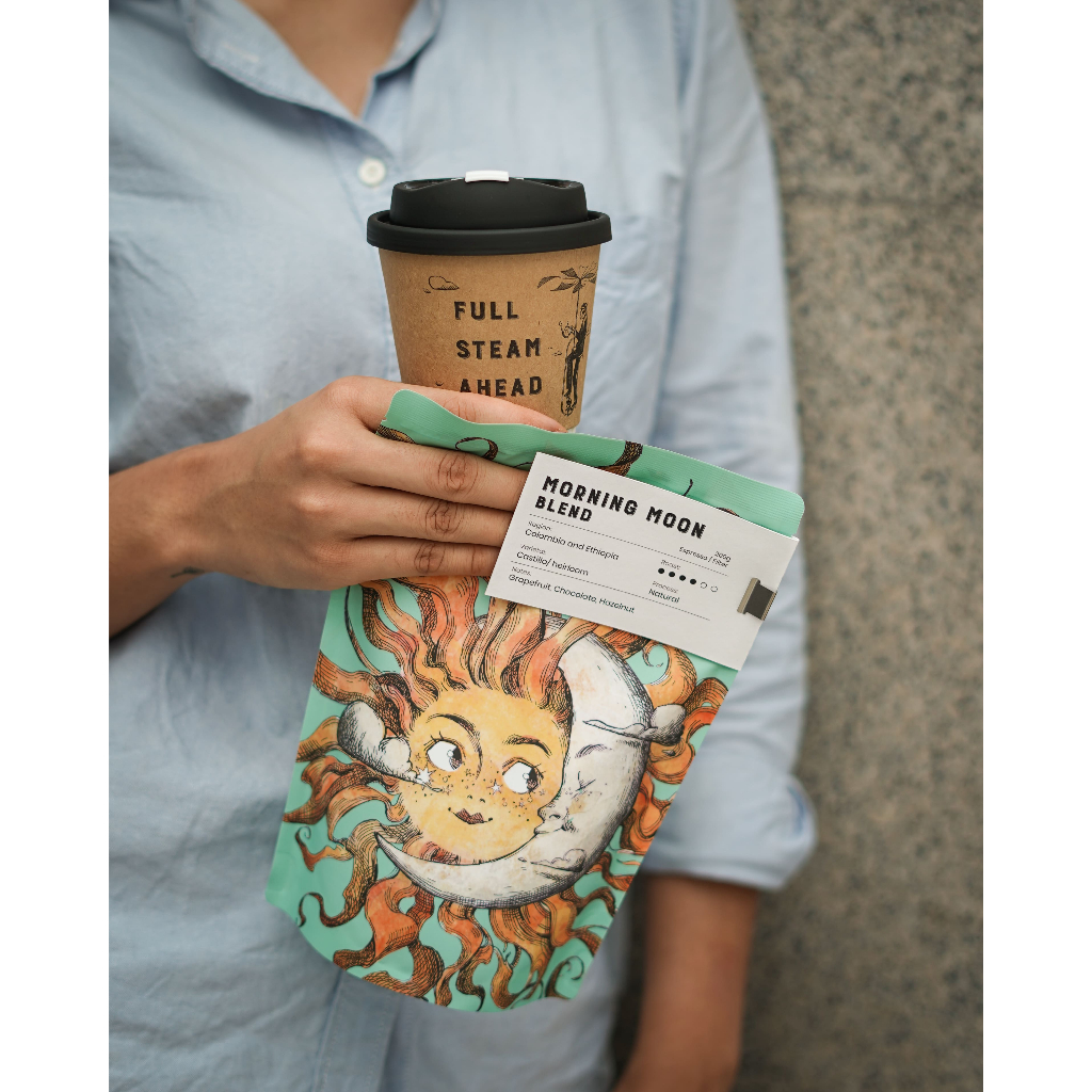 Red Beanbag Roastery Morning Moon Coffee Blend - RBB 100% Arabica Blend ...