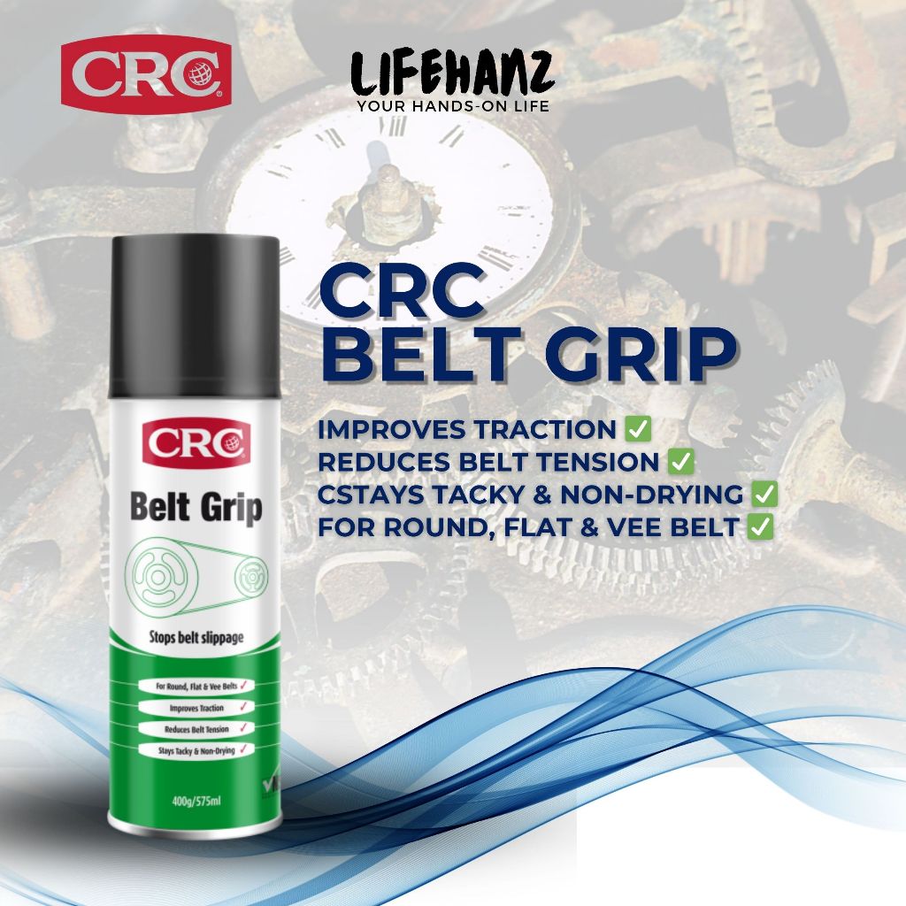 CRC Belt Grip 3081 | Anti-Slip Belt Dressing Spray | Improves Traction ...